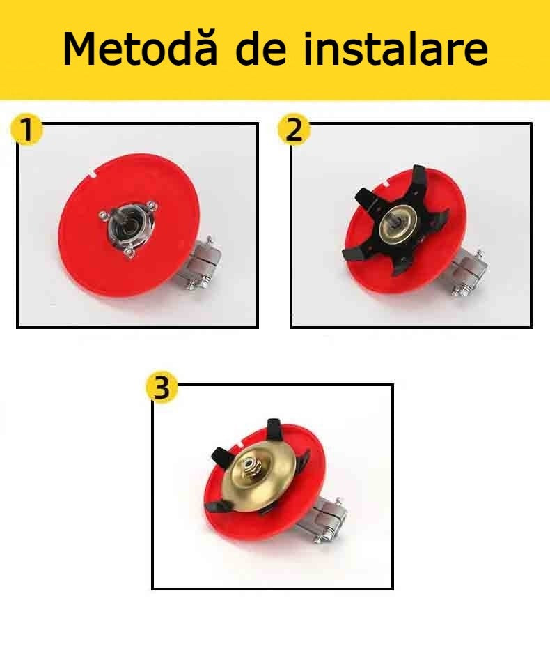 Disc 2in1 motocoasa, pentru plivit, indepartare buruieni – Ideal-Mag